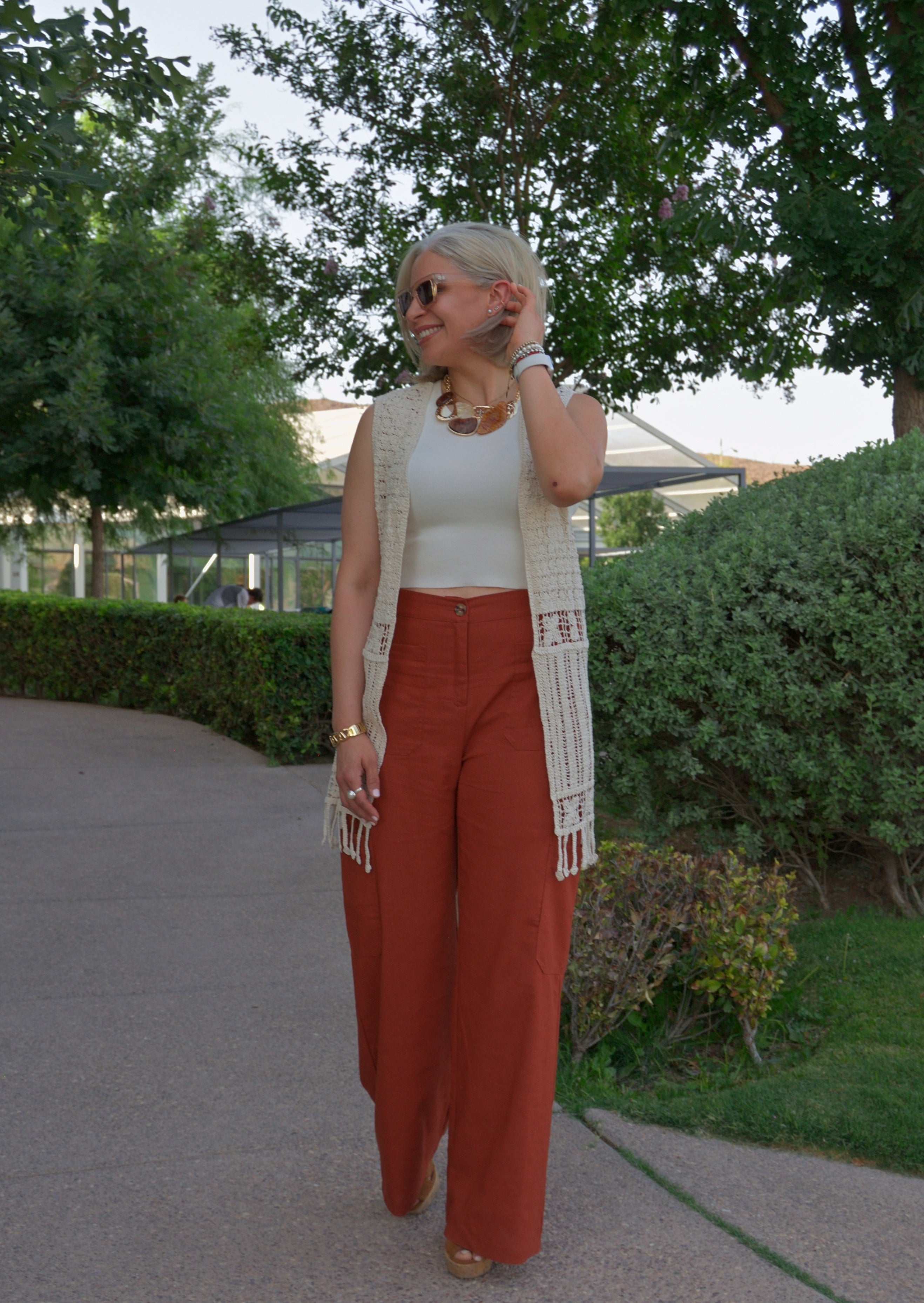 FY182 Ensamble tejido con barbas – Nancy Mx